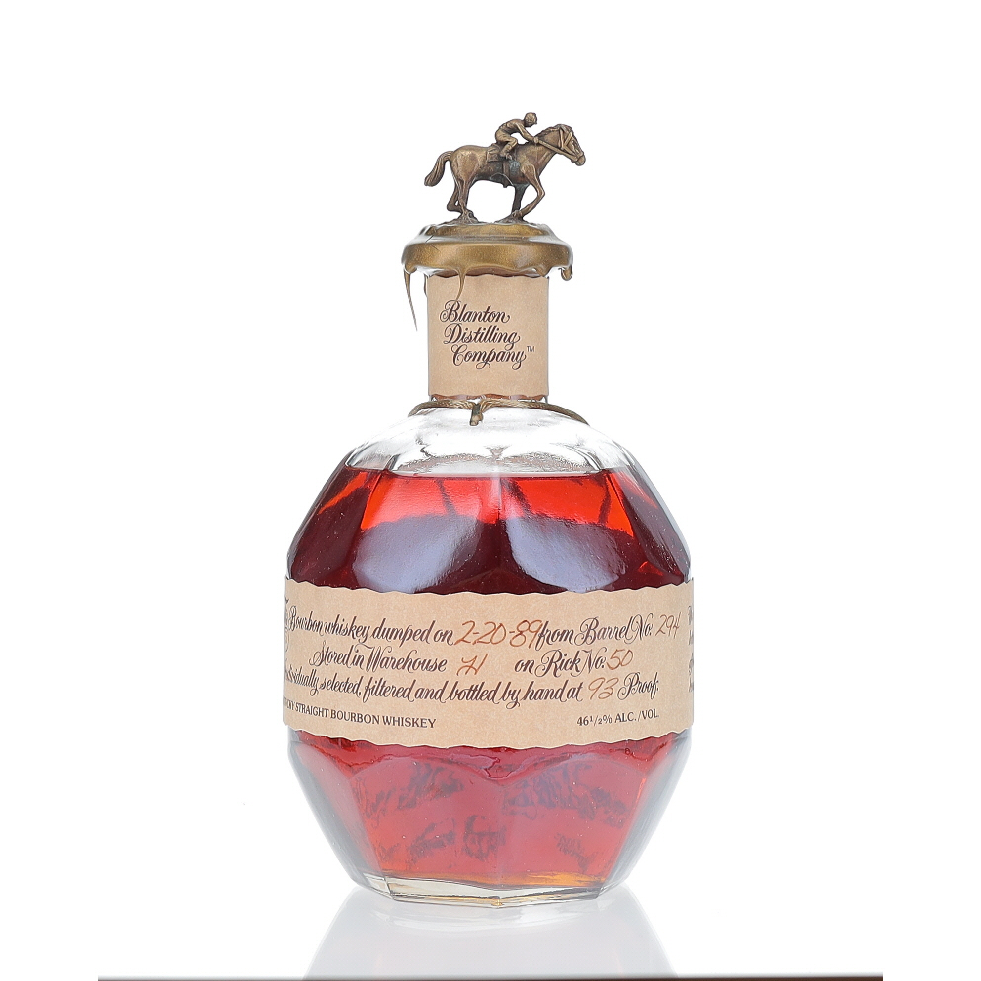 BAXUS - Blanton's Single Barrel 1989 Bottling