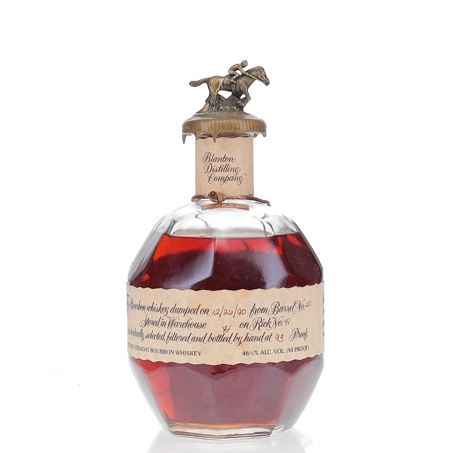BAXUS - Blanton's Single Barrel 1990 Bottling