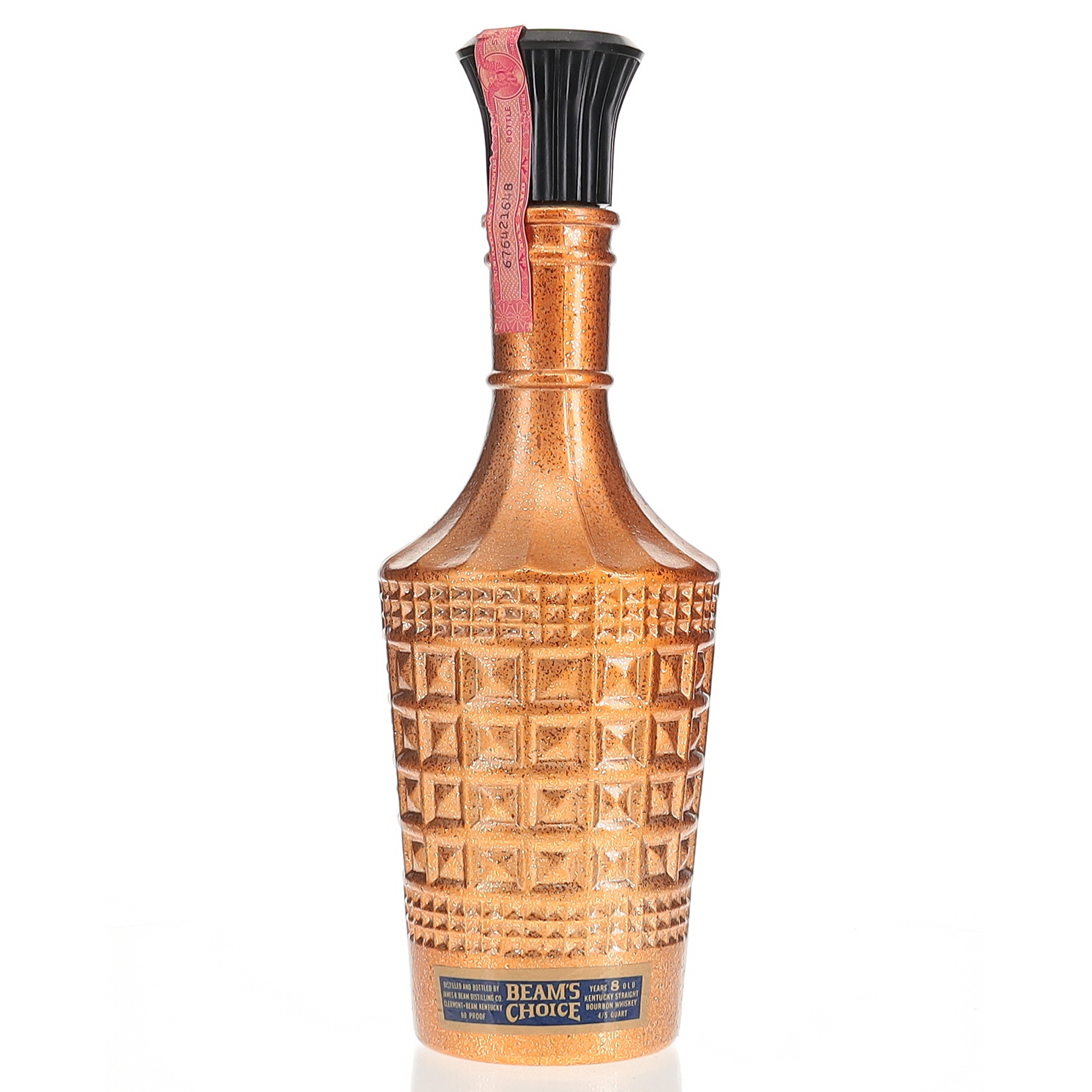 BAXUS - Beam’s Choice 8 Year Diamond Quilted Gold 1970s Bottling