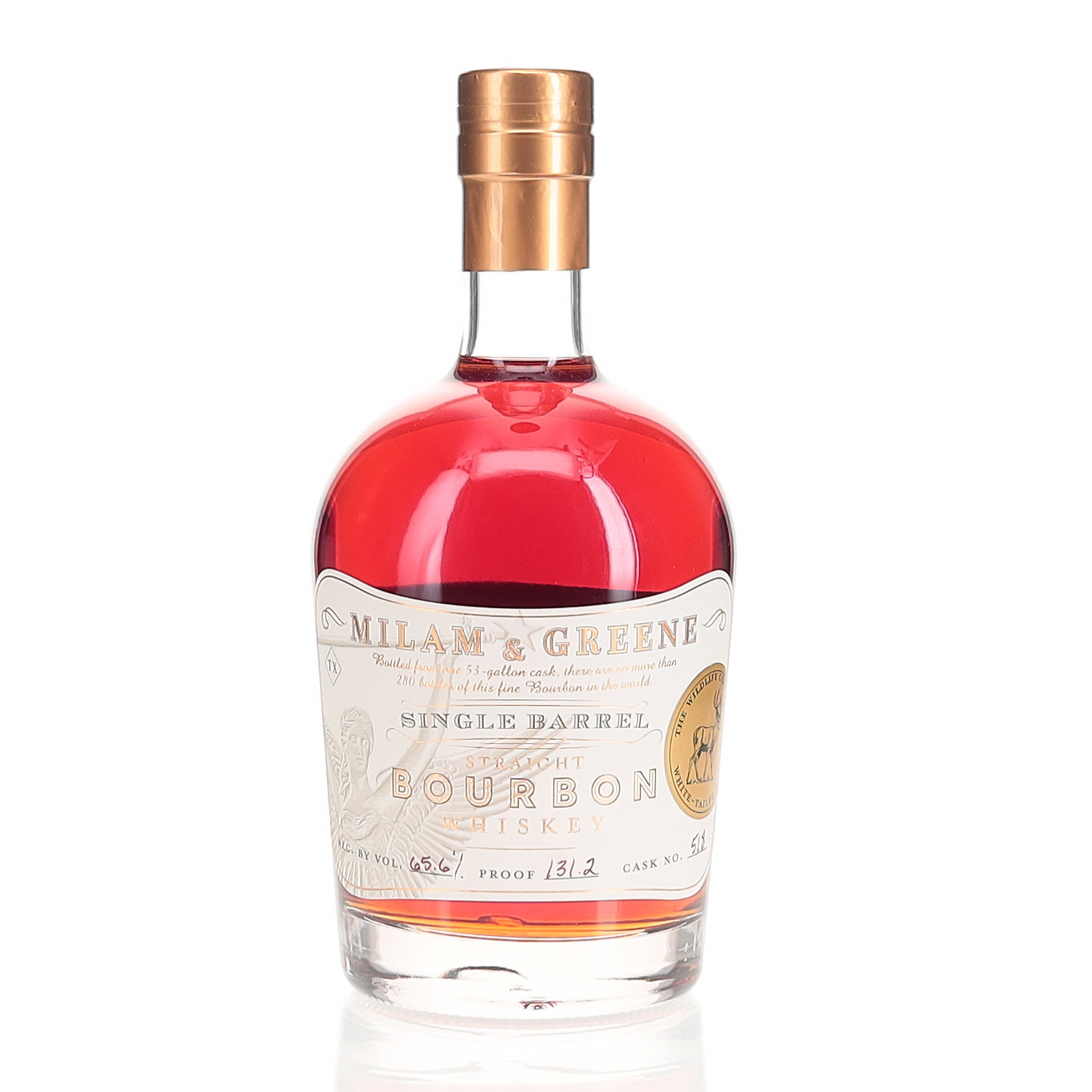 BAXUS - Milam & Greene Single Barrel Bourbon #518 White-Tailed Buck